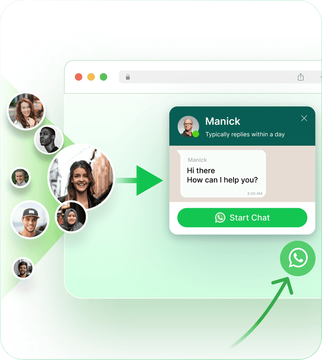 Free WhatsApp Chat Button — Add Click-to-Chat on Your Website